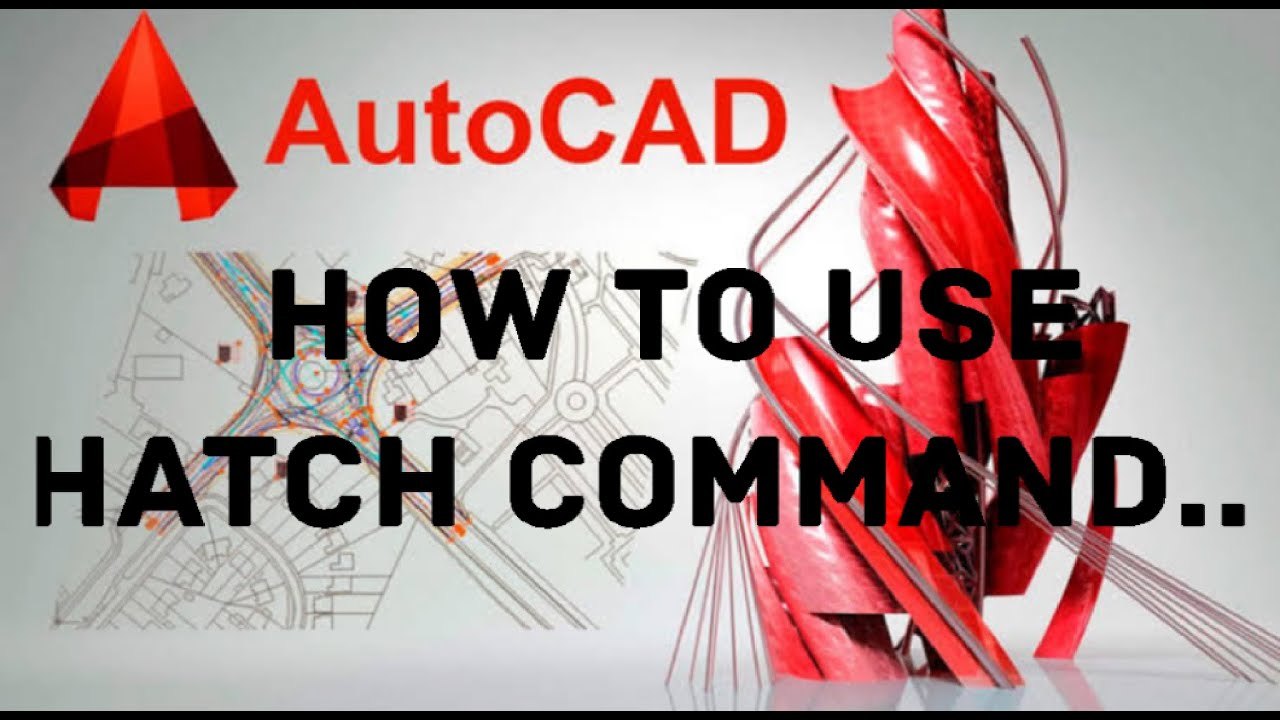 How To Use Hatch Command In Auto Cadd Youtube