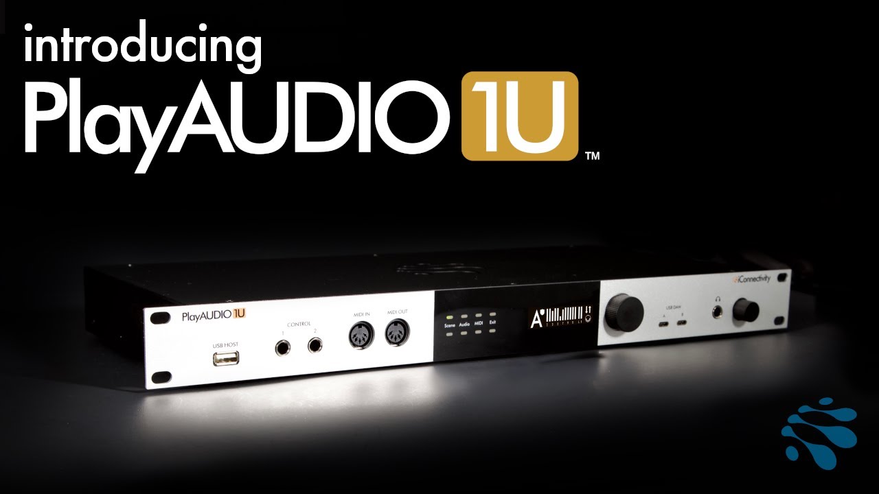 Introducing Playaudio1u From Iconnectivity Youtube