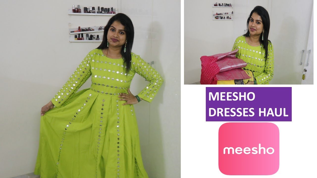 Amazing Must Buy Party Wear Gowns Meesho Women Gowns Haul Feb2021