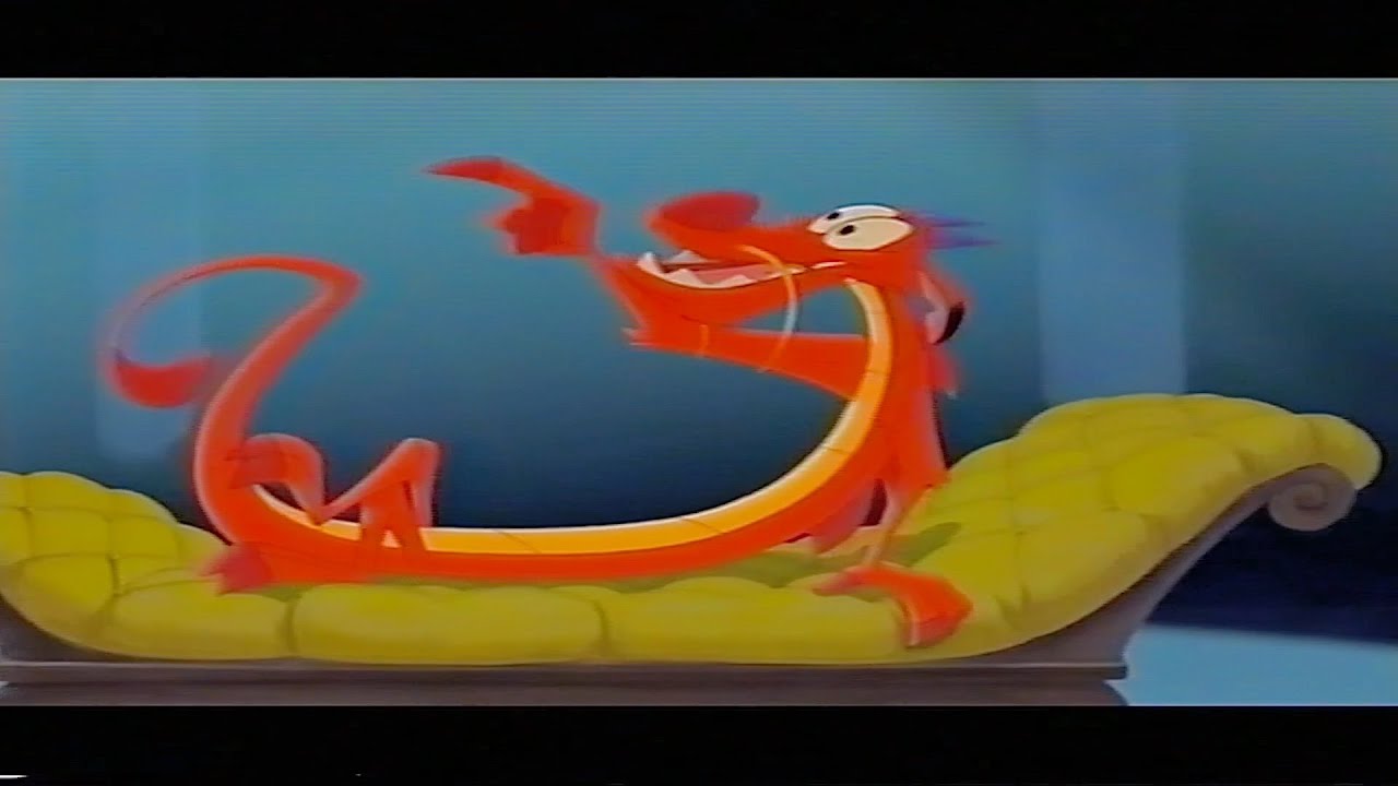 Mulan Ii Mushu S Opening Scene 2004 Vhs Capture With Flipped 5