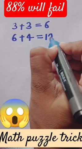 Math Puzzles Trick Do You Know Ans Trendingshorts Shortsfeed