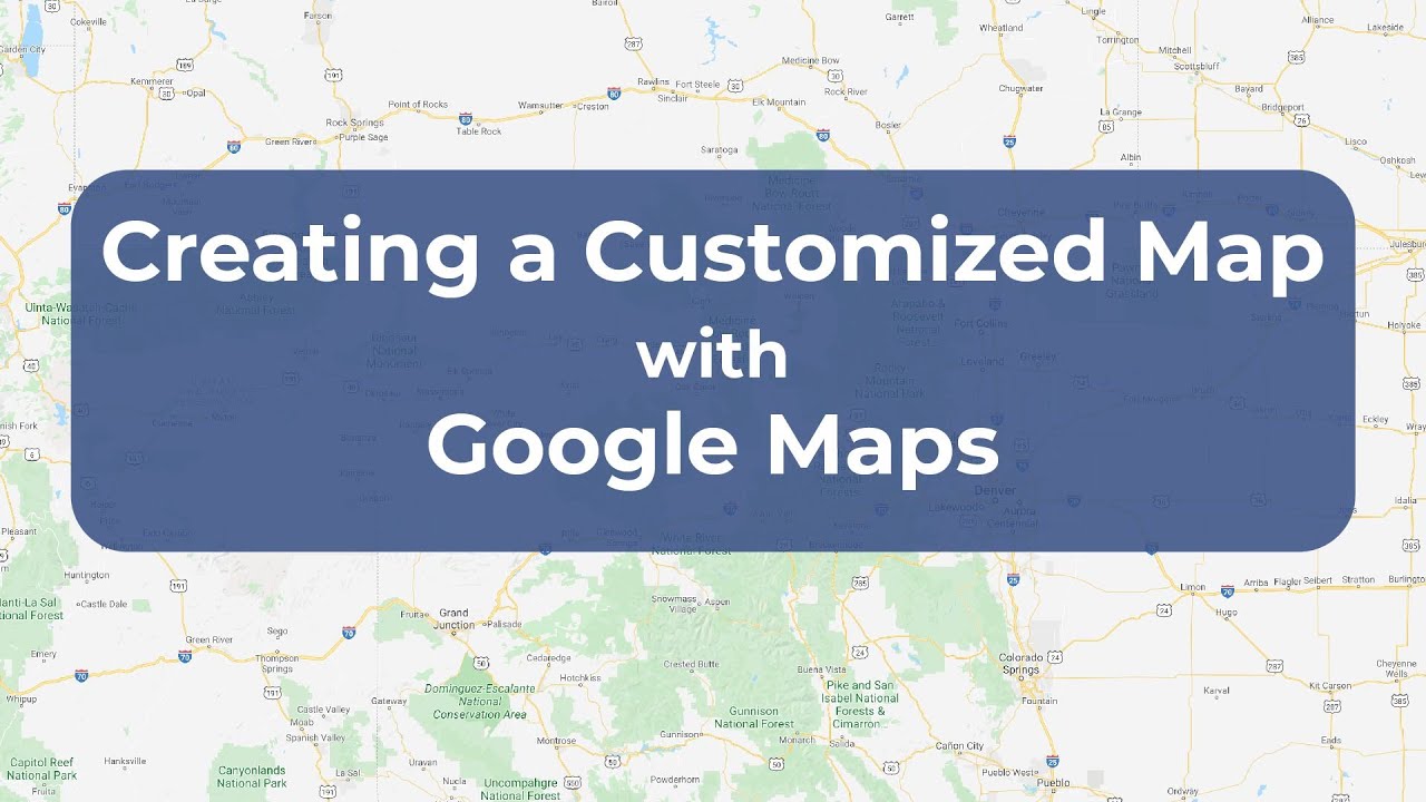 Create Custom Map Google Oiobook