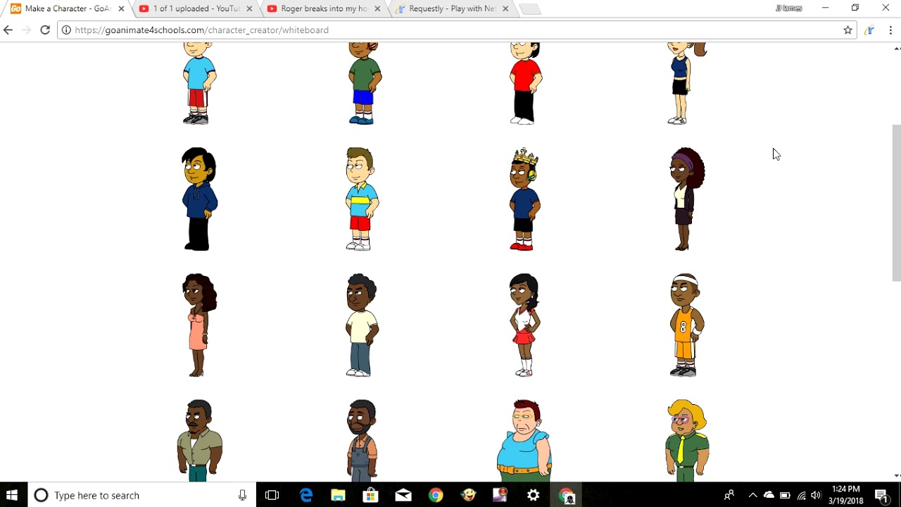 Goanimate Characters Comedy World
