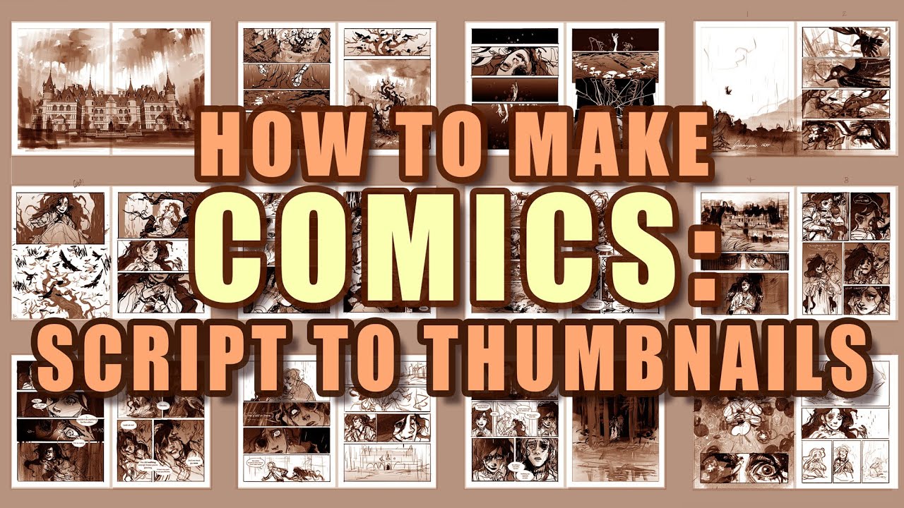 The Most Important Step In Making Comics Thumbnails Storyboards