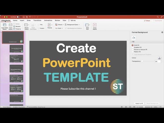 How To Create A Custom Template In Powerpoint Infoupdate Org