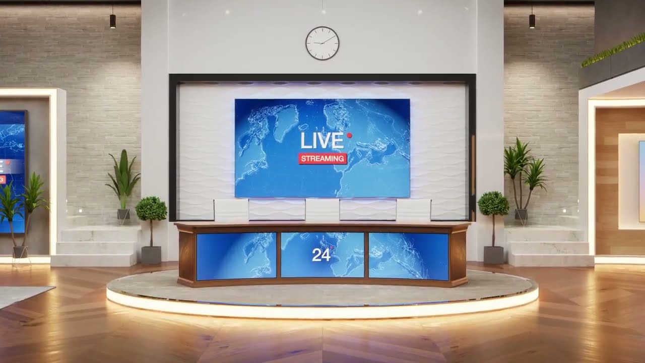 Unreal Engine 4 Virtual Tv Studio Youtube