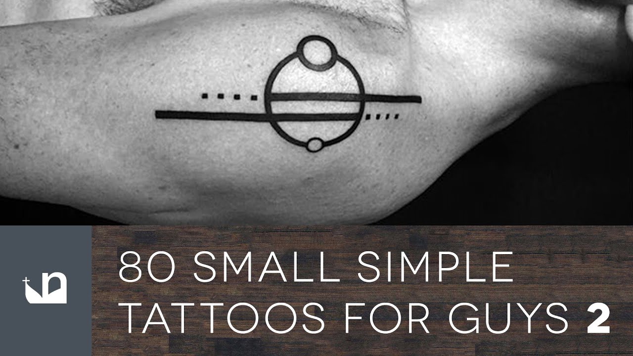 Small Simple Guy Tattoos Bronctattooaus