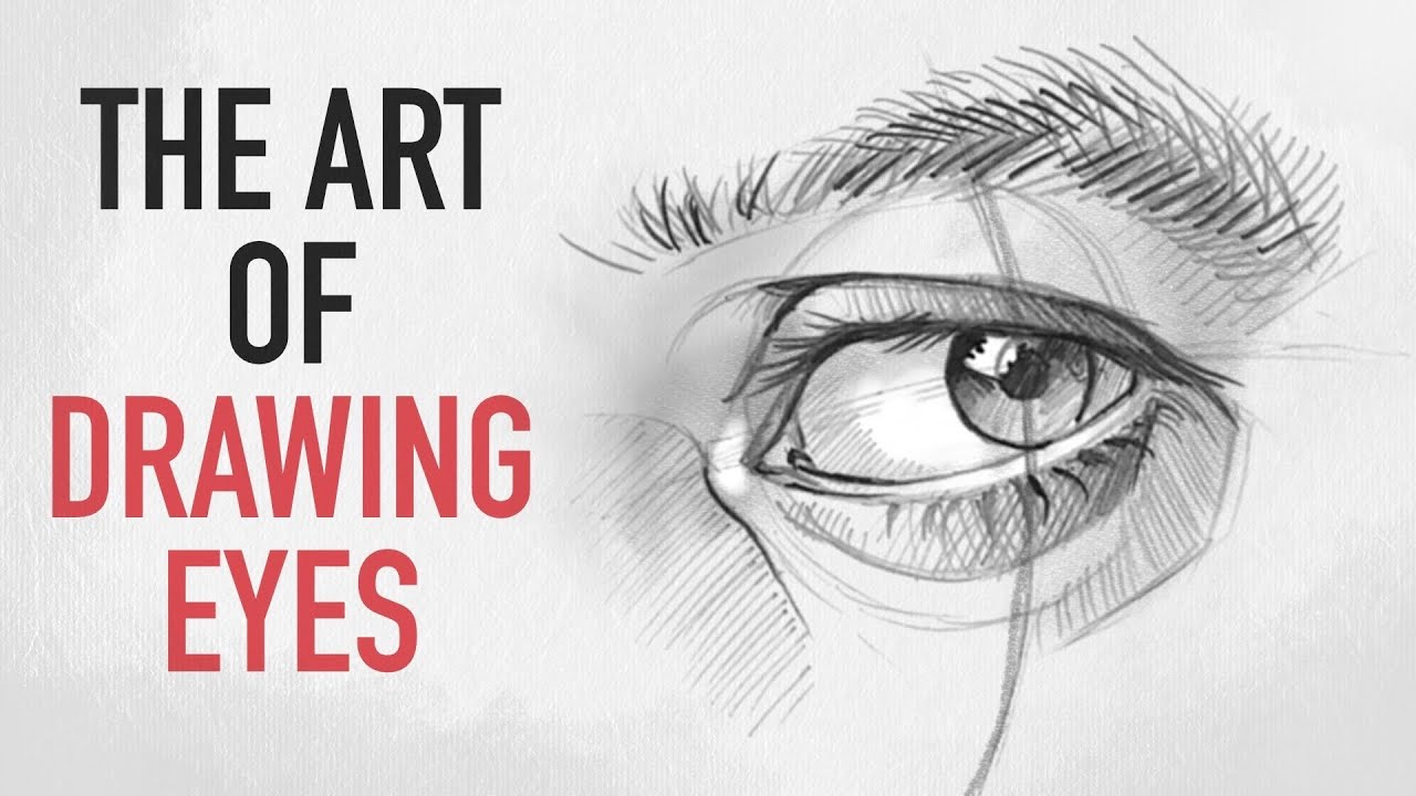 How To Draw Eyes Beginner Tutorial Youtube