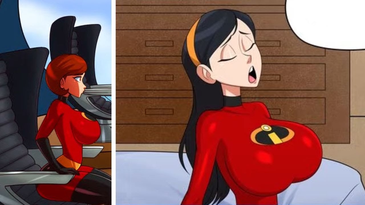Helen Parr And Violet Their First Mission Together Comic Dub Youtube