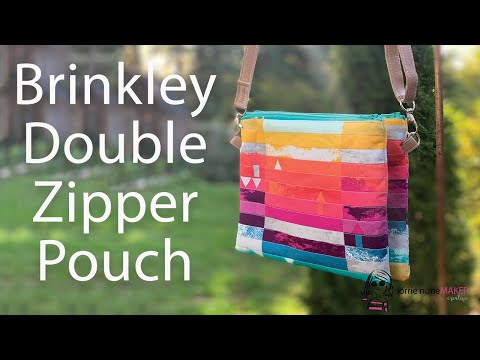 Brinkley Crossbody Bag Double Zipper Diy Joy
