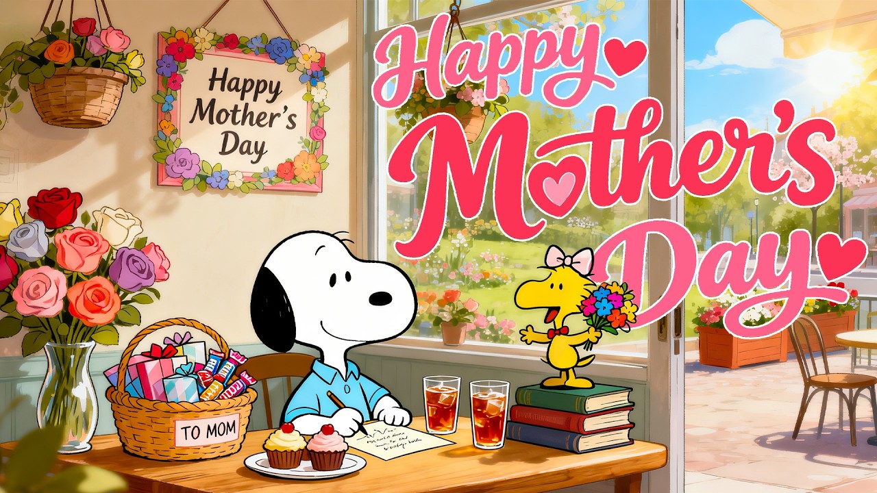 Happy Motherтащs Day With Snoopy ёятц Relaxing Jazz For Cozy Feelings