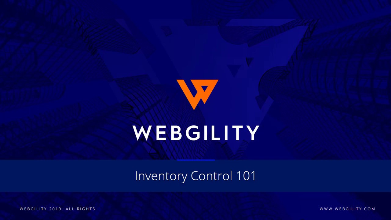 Webgility Product Feature Inventory Control 101 Youtube