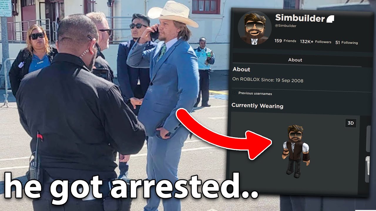 Roblox Developer Arrested At Rdc Youtube