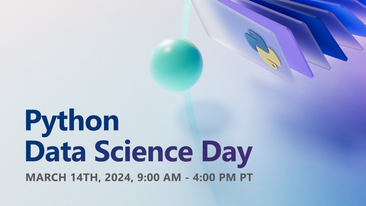 Python Data Science Day Youtube