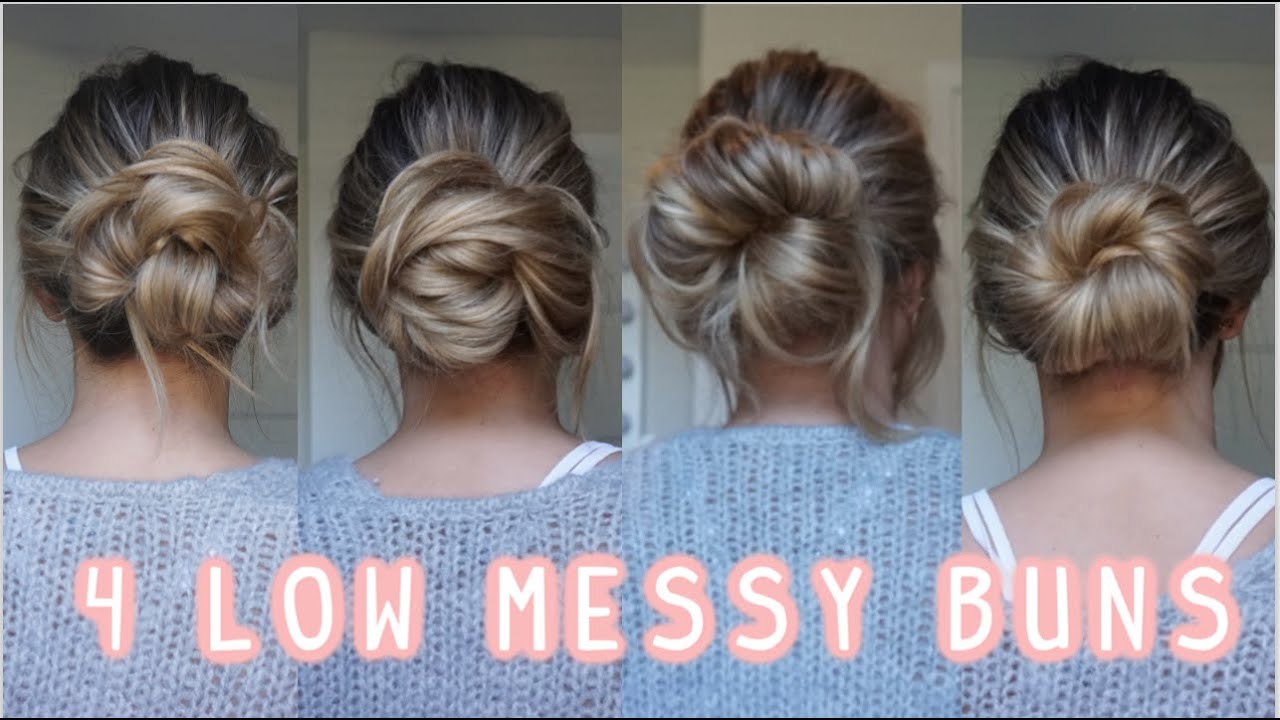 Unbelievable Easy Low Bun Flip Out Hairstyles For Long Hair Cute Natural 4c