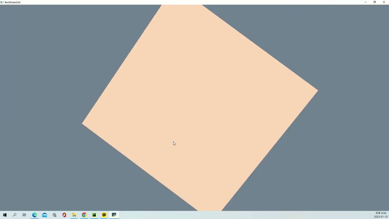 Vtk Python Example Rectilineargrid Youtube