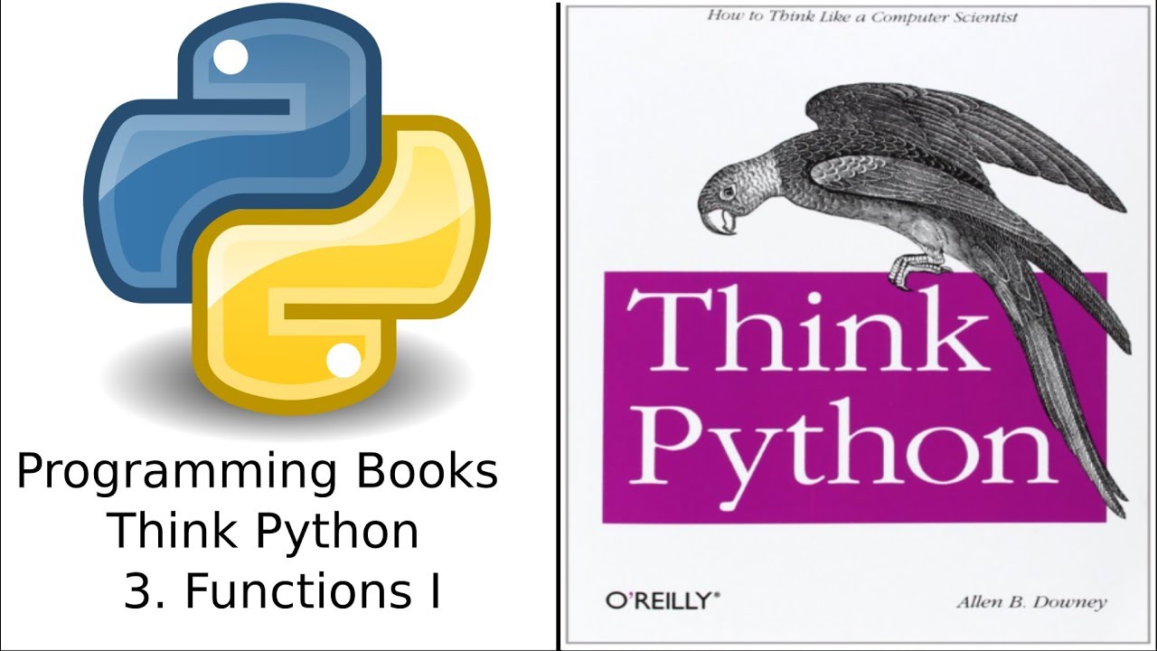 Think Python Chapter 3 Functions Youtube