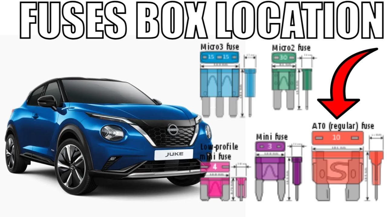 Nissan Juke 2023 Fuse Box Location Youtube