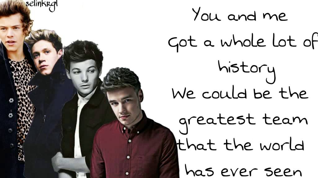 One Direction History Lyrics Volhill