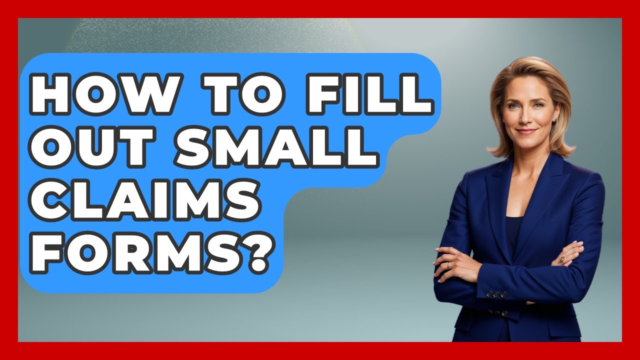 How To Fill Out Small Claims Forms Auto Coverage Explained Youtube