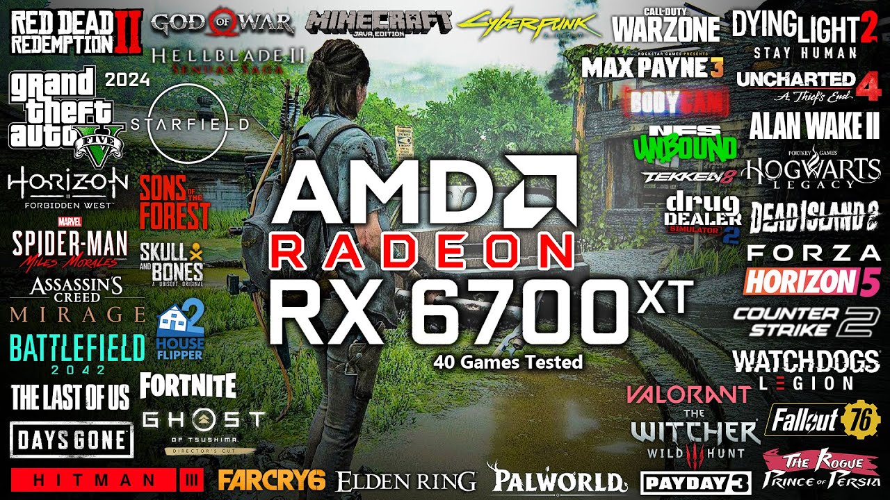 Rx 6700 Xt In 2024 Test In 40 Games Youtube