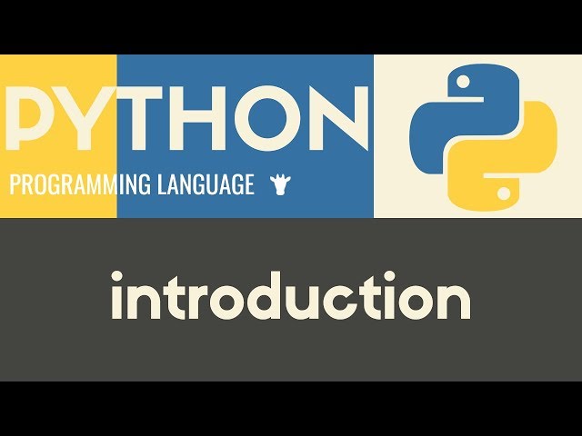 Introduction To Python Python Programming Tutorial 1 13 Courses And