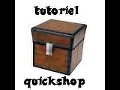 Tutoriel Comment Utiliser Le Plugin Quickshop Youtube