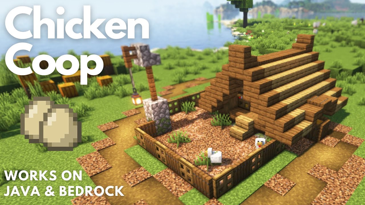 How To Make A Chicken Coop In Minecraft