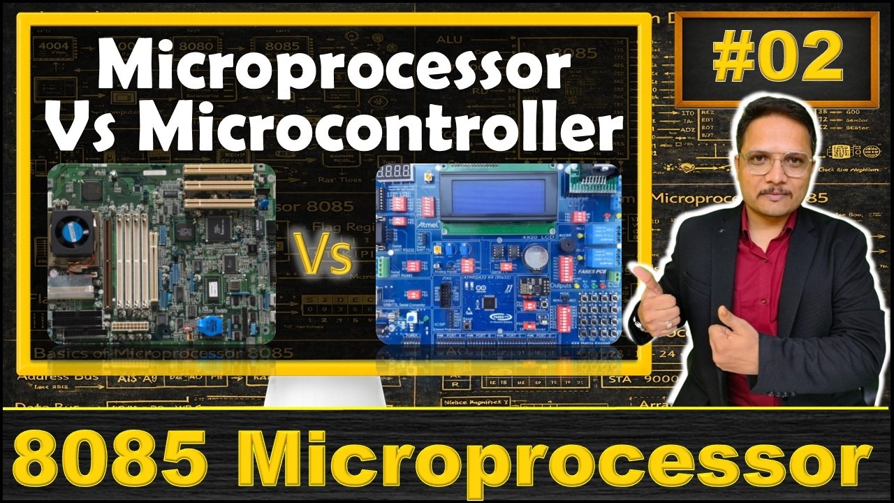 Microprocessor Vs Microcontroller Key Differences Explained Youtube