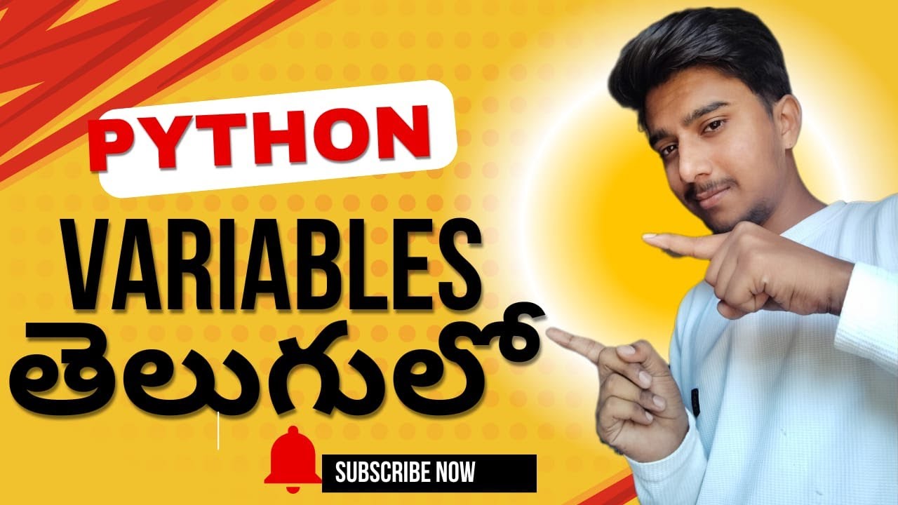 Python Variables Telugu Python Variables Programming