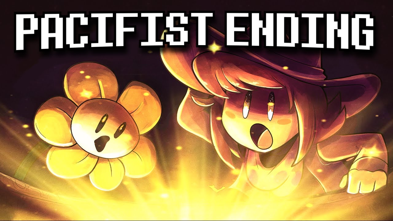Undertale Yellow Pacifist Finale Ending Final Boss Youtube