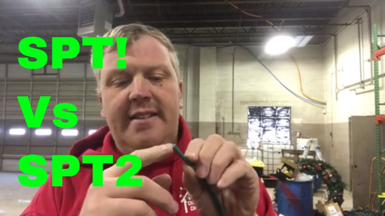 Whats The Differences Between Spt 1 And Spt 2 Aka Lamp Cord Youtube