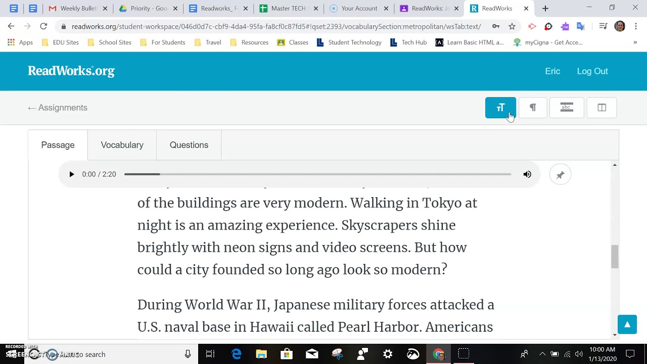 Readworks Intro Youtube