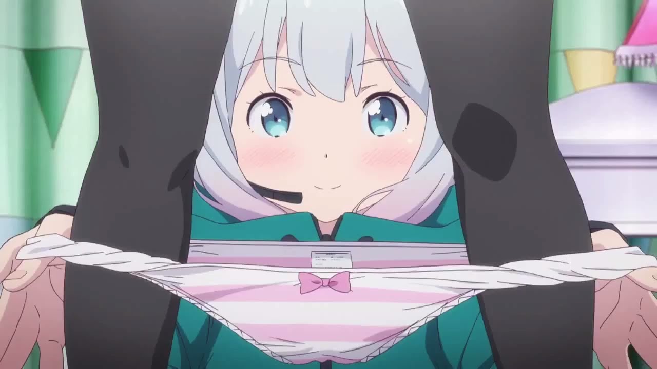 Cute Striped Panties Eromanga Sensei Scene Youtube