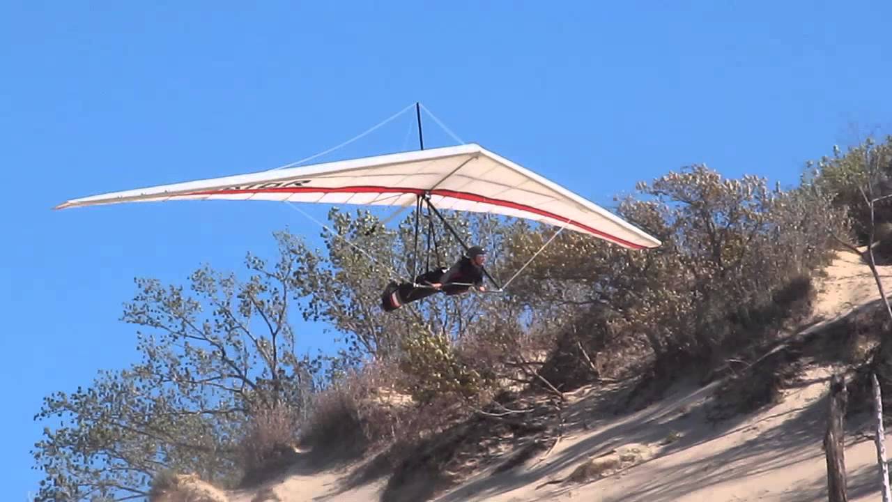 Hang Glide Warren Dunes Mi Youtube