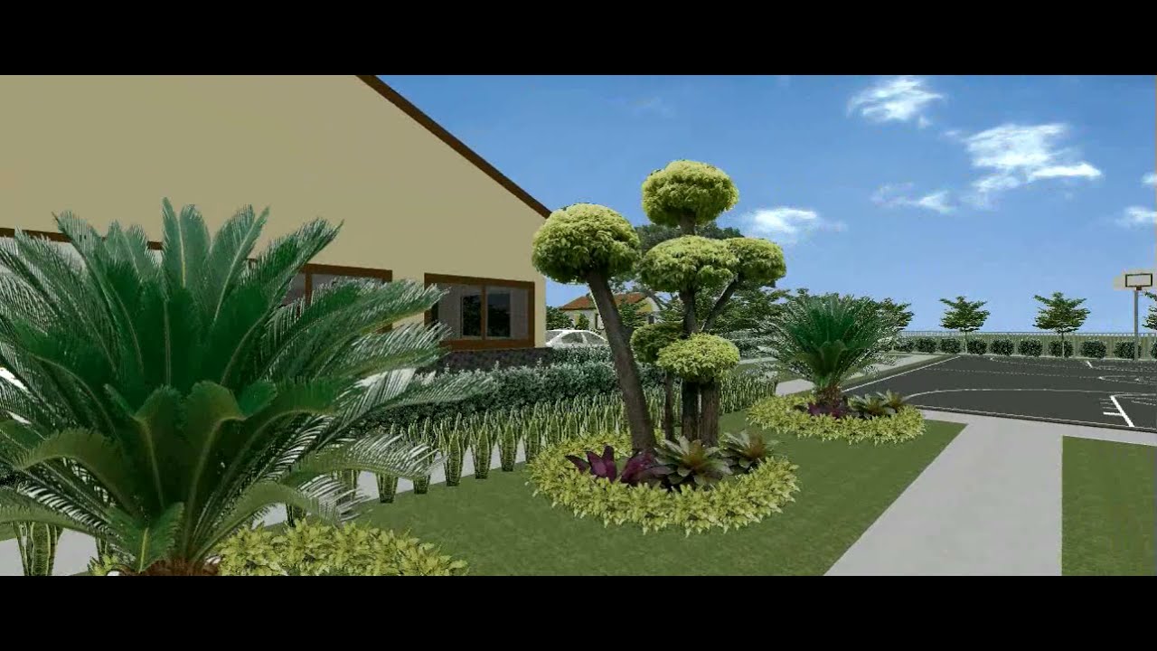 Landscape Design Walkthrough Youtube