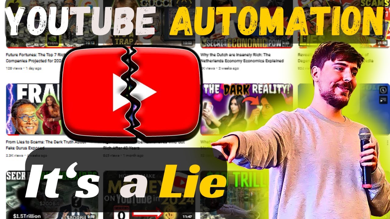 The Ugly Truth About Youtube Automation Actual Results That Will Make