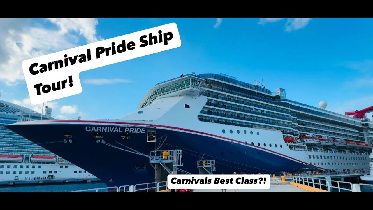 Carnival Pride Walkthrough Cruise Ship Tour Features Youtube