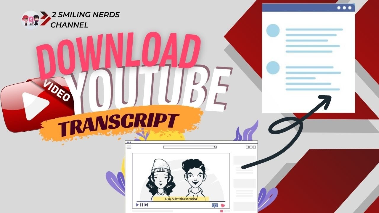 How To Download Youtube Transcript Subtitles Without Timestamps
