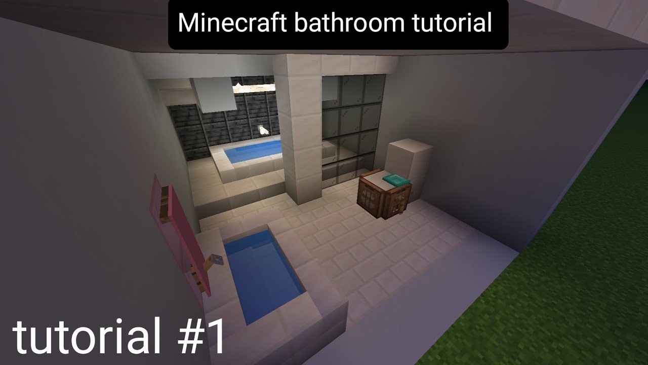 Bathroom Minecraft Tutorial