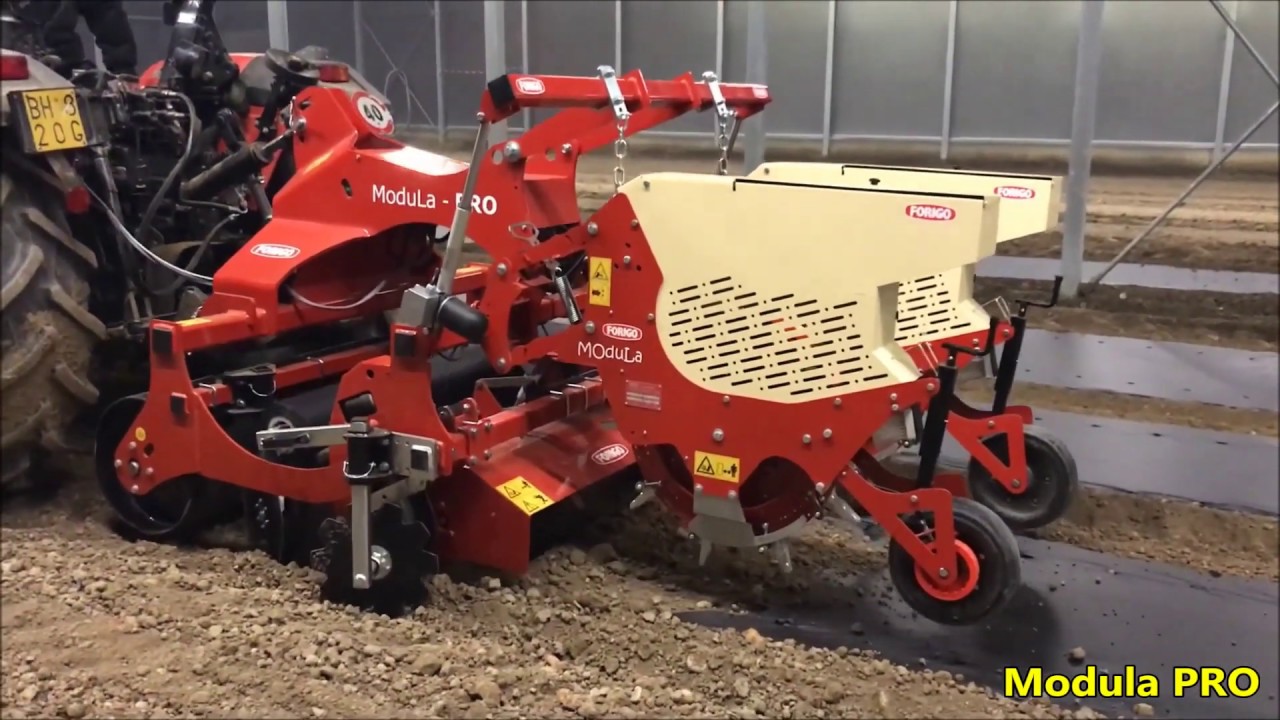 Modula Pro Pacciamatrice Seminatrice Di Forigo Youtube