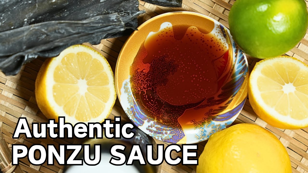 How To Make Authentic Ponzu Sauce Recipe Used At High End Japanese