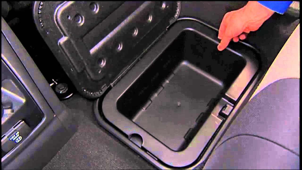 2015 Dodge Journey In Floor Storage Bin With Removable Liner Youtube