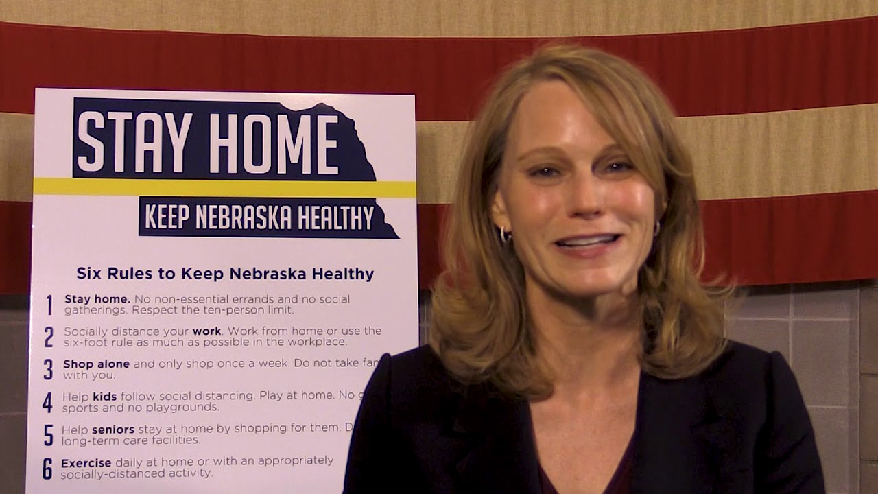 First Lady Susanne Shore Follow The Six Rules To Keep Nebraska Healthy