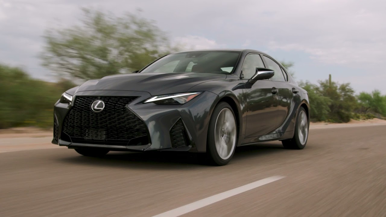 2022 Lexus Is 500 Premium In Cloudburst Gray Driving Scenes Youtube