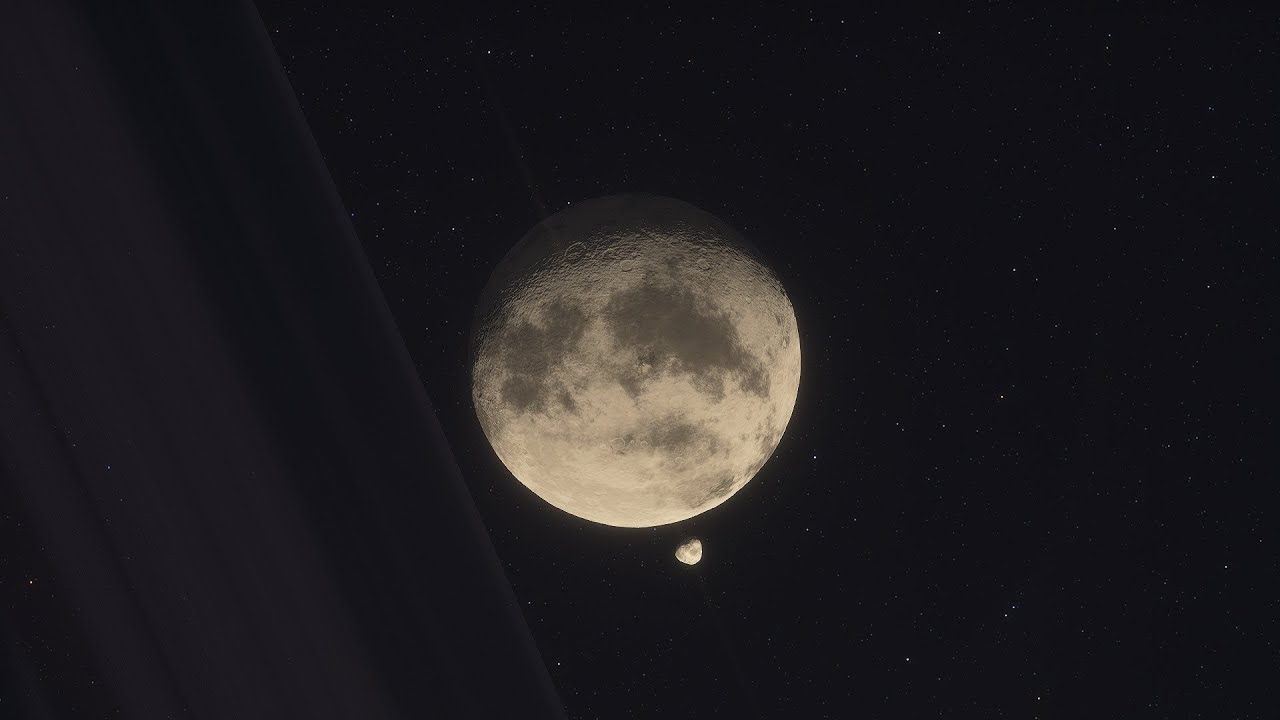 Lunar Eclipse On An Exoplanet Space Engine Youtube