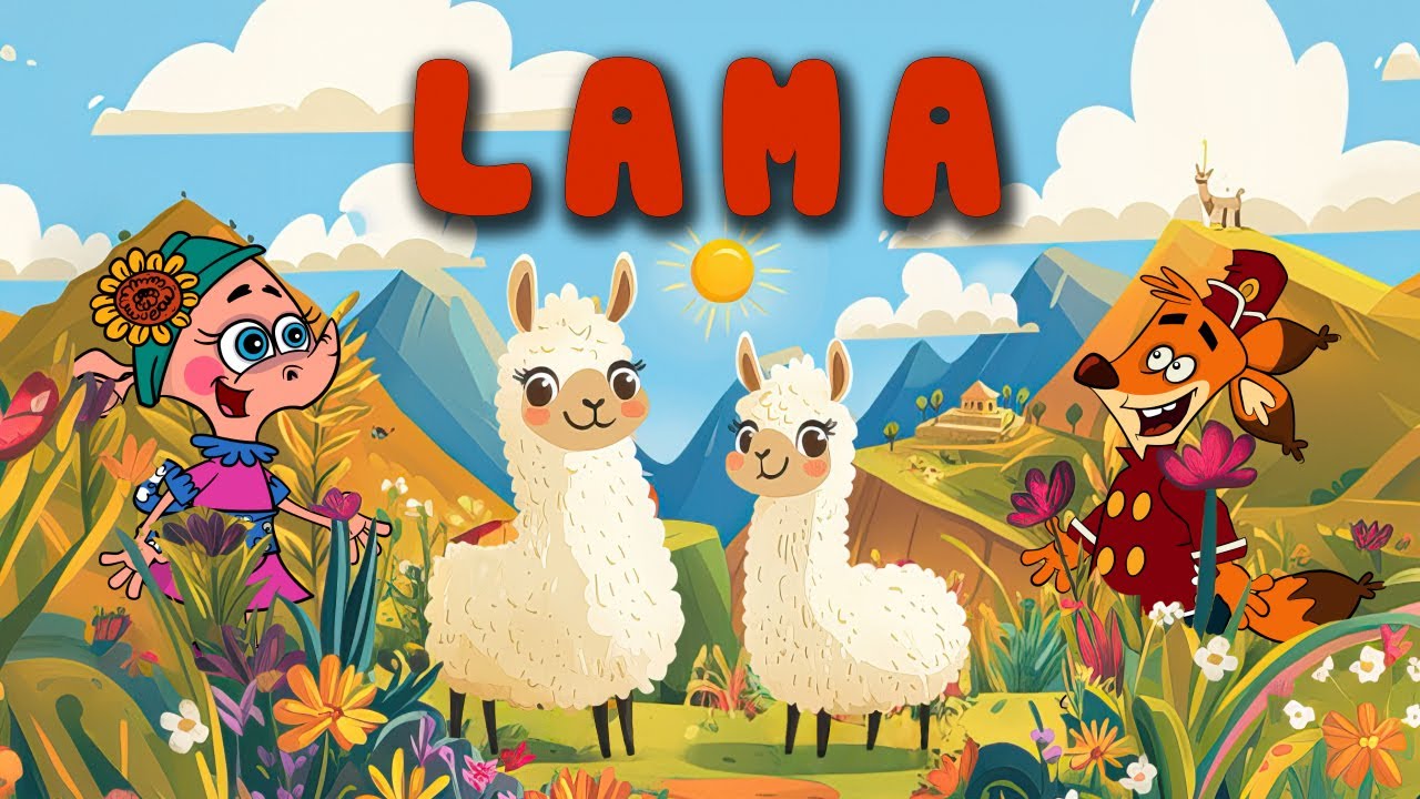 Llama Song For Toddlers Fun Animal Dance Sing Along Kids Learning