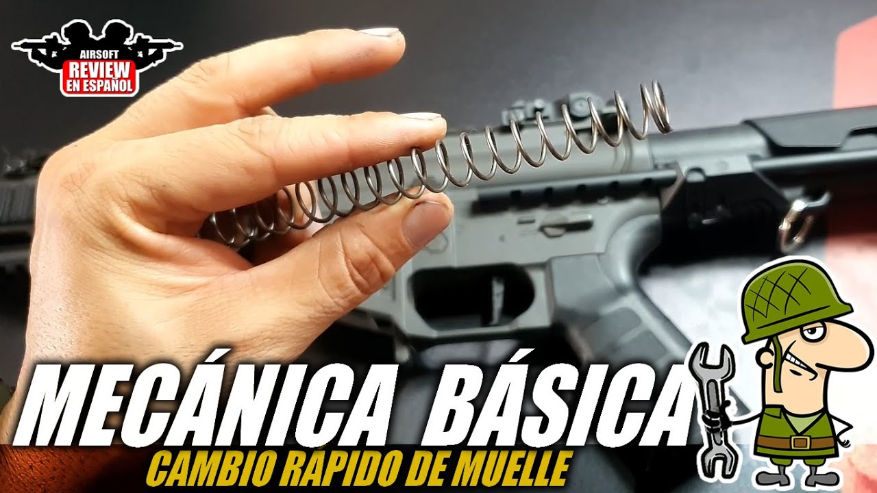 Mecгѓnica Bгѓsica En Airsoft рџ Cambio Rгўpido De Muelle Airsoft Review