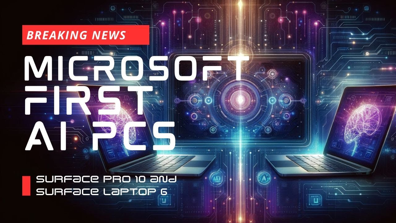 Microsoft Launches First Ai Powered Surface Pcs Youtube