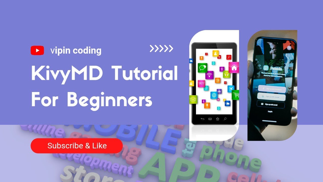 Kivy Tutorial 1 Building Mobile Apps With Python In Hindi Kivymd